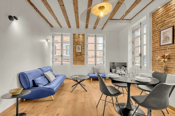 45 M² Ferienwohnung ∙ 2 Schlafzimmer ∙ 4 Gäste - Toulouse
