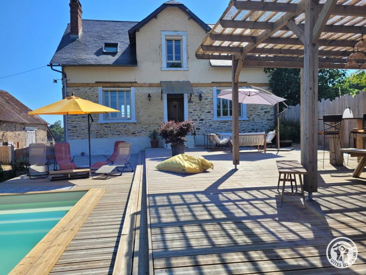 100 M² Gîte ∙ 2 Chambres ∙ 4 Personnes - Corrèze