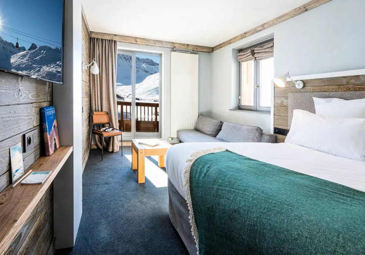 32 M² Hotel ∙ 2 Slaapkamers ∙ 2 Gasten - Tignes