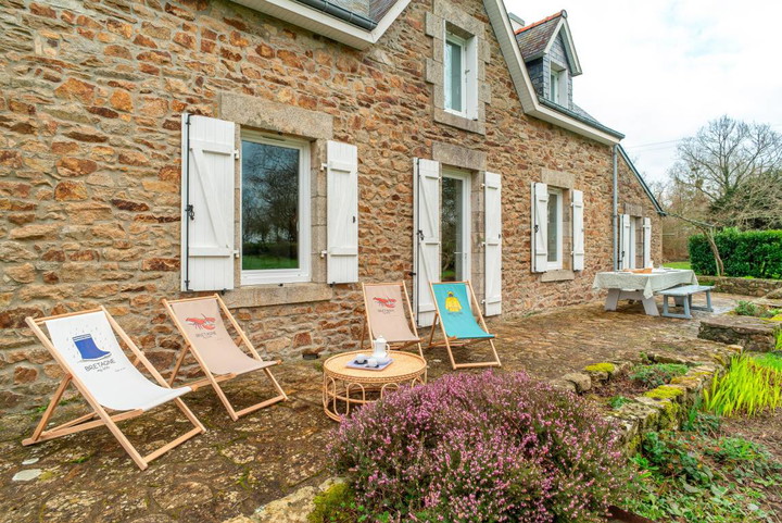120 M² Maison De Vacances ∙ 4 Chambres ∙ 8 Personnes - Moëlan-sur-Mer