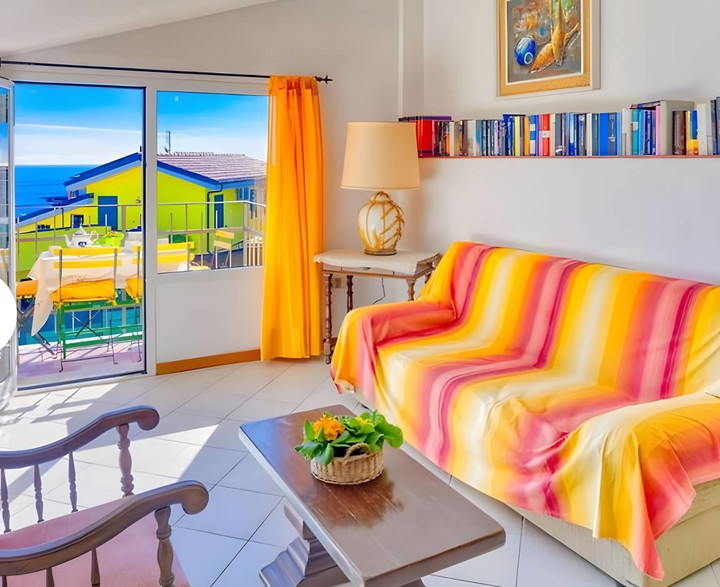 100 M² Apartamento ∙ 3 Habitaciones ∙ 5 Huéspedes - Imperia