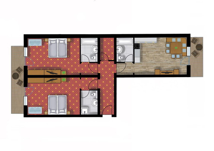 100 M² Apartament ∙ 6 Gości - Neustift im Stubaital