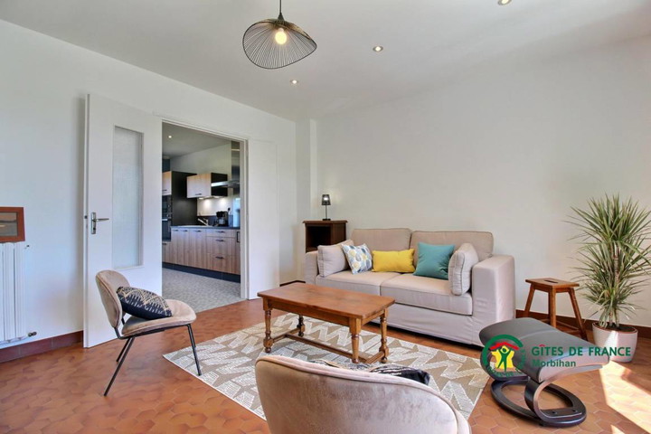 98 M² Gîte ∙ 3 Chambres ∙ 6 Personnes - Guidel