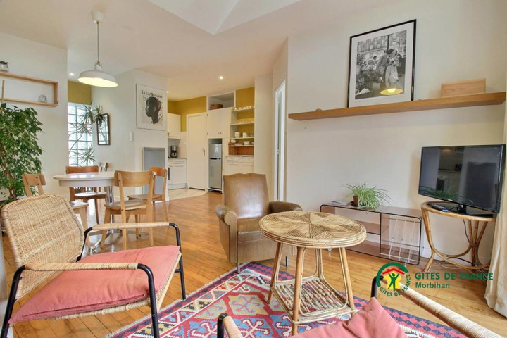 50 M² Gîte ∙ 1 Chambre ∙ 2 Personnes - Arradon