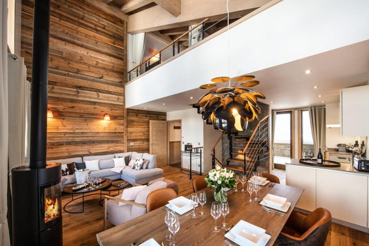 174 M² Chalet ∙ 4 Slaapkamers ∙ 8 Gasten - Courchevel