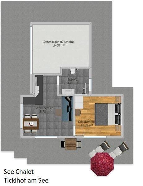 32 M² House ∙ 1 Bedroom ∙ 2 Guests - Bayrischzell