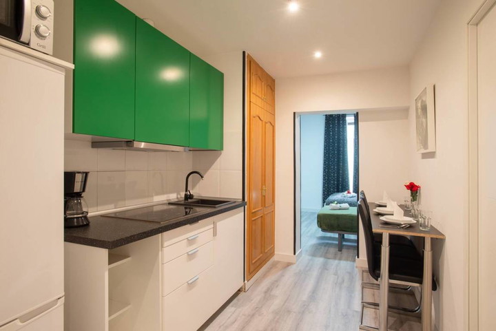 25 M² Apart Hotel ∙ 1 Quarto ∙ 3 Hóspedes - Madrid