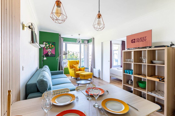 33 M² Appartement ∙ 1 Chambre ∙ 4 Personnes - Romainville