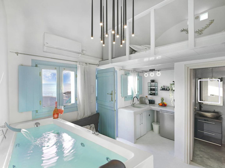 33 M² Bed & Breakfast ∙ 2 Habitaciones ∙ 4 Huéspedes - Santorini
