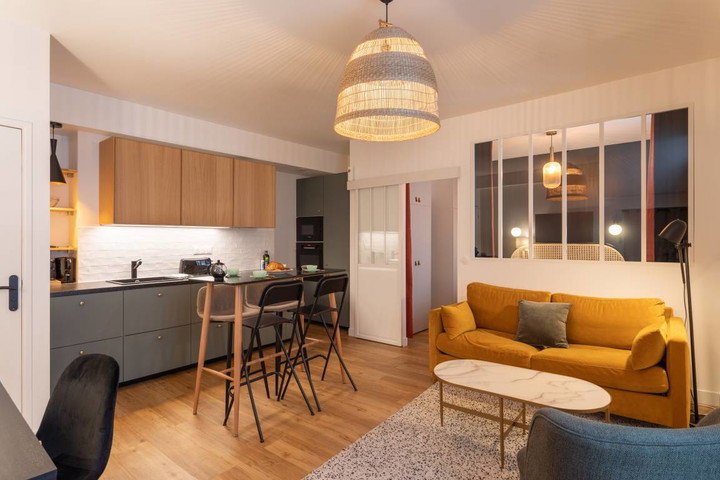 35 M² Appartement ∙ 1 Chambre ∙ 4 Personnes - Rennes