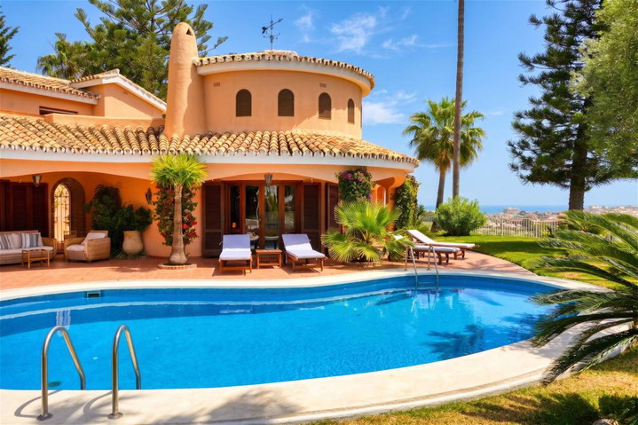 543 M² Villa ∙ 4 Slaapkamers ∙ 8 Gasten - Benalmádena