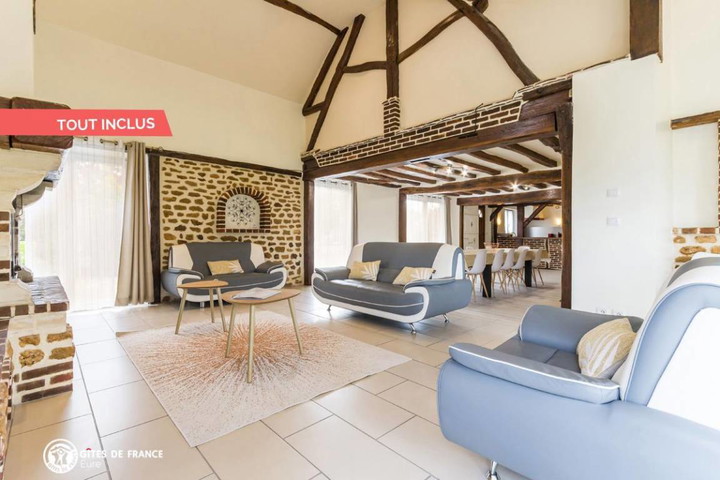 190 M² Gîte ∙ 4 Chambres ∙ 9 Personnes - Eure
