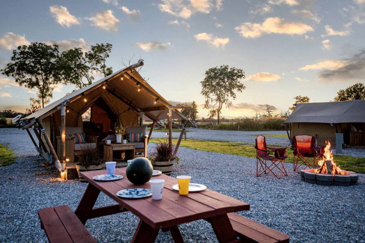 Camping-unterkunft ∙ 1 Schlafzimmer ∙ 2 Gäste - Table Rock Lake