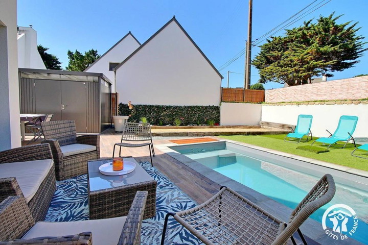 130 M² Gîte ∙ 4 Chambres ∙ 10 Personnes - Quiberon