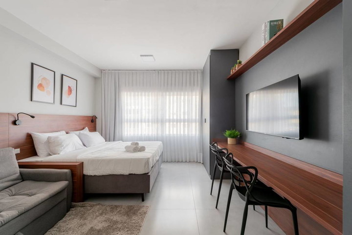 25 M² Apartamento ∙ 1 Quarto ∙ 3 Hóspedes - Canoas