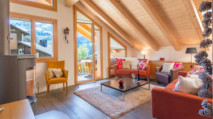 105 M² Apartment ∙ 4 Bedrooms ∙ 8 Guests - Brienz