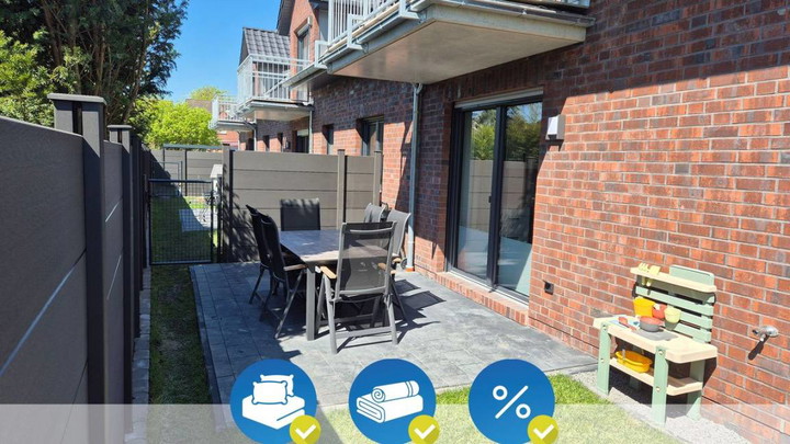 80 M² Ferienhaus ∙ 2 Schlafzimmer ∙ 4 Gäste - Langeoog