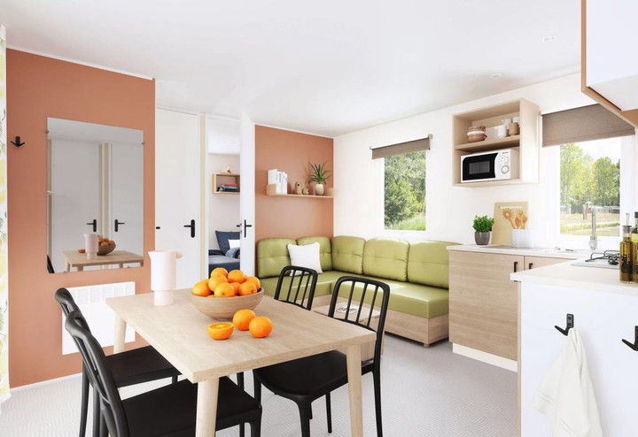 28 M² Mobil-home ∙ 3 Chambres ∙ 6 Personnes - Damgan