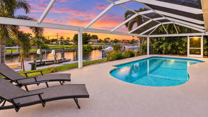 172 M² Willa ∙ 3 Sypialnie ∙ 6 Gości - Cape Coral