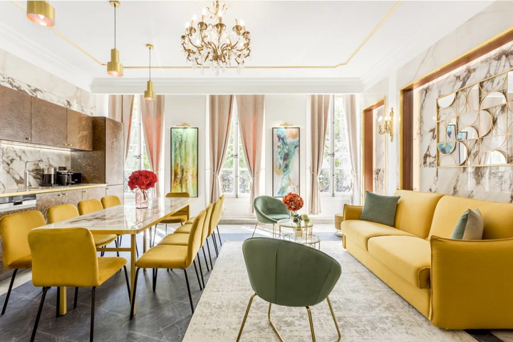 110 M² Apartamento ∙ 4 Quartos ∙ 10 Hóspedes - Paris