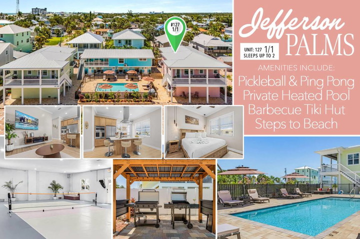 60 M² House ∙ 1 Bedroom ∙ 2 Guests - Fort Myers Beach, FL