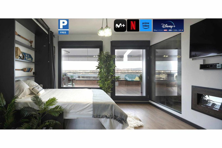 110 M² Apartamento ∙ 2 Habitaciones ∙ 4 Huéspedes - Santurce