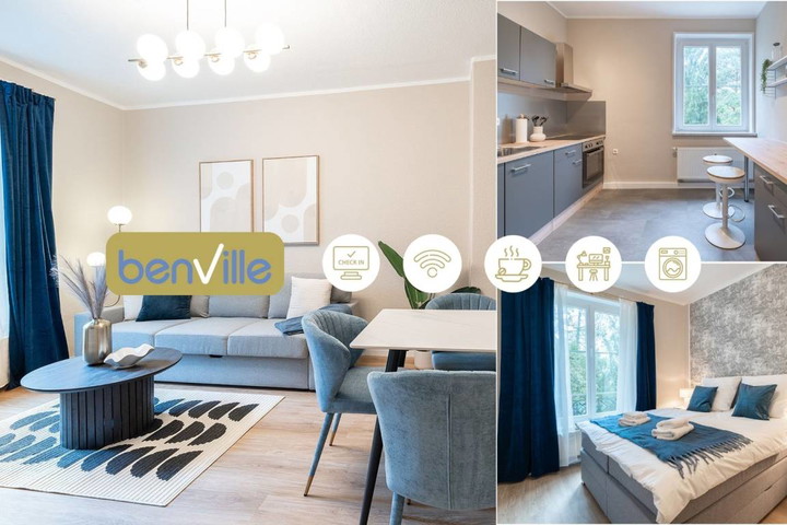 54 M² Apartamento ∙ 1 Habitación ∙ 5 Huéspedes - Pirna