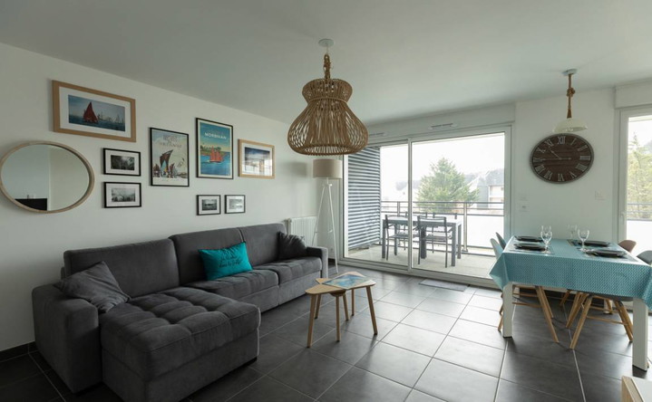 63 M² Appartement ∙ 2 Slaapkamers ∙ 4 Gasten - Vannes