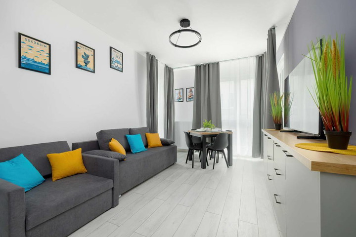 37 M² Apartament ∙ 1 Sypialnia ∙ 5 Gości - Szczecin