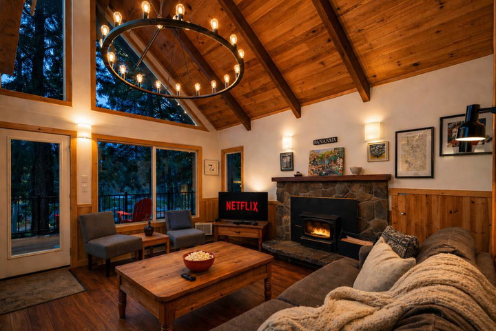 139 M² Cabin ∙ 3 Bedrooms ∙ 6 Guests - Plain, WA