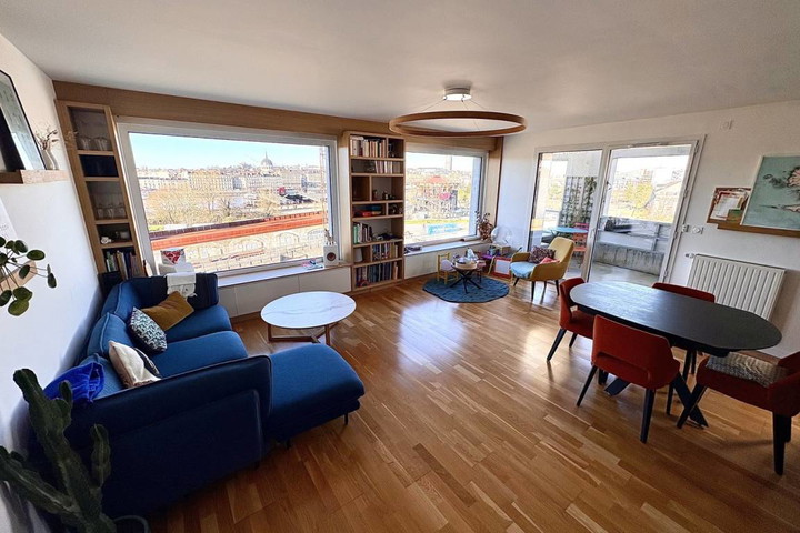 100 M² Apartamento ∙ 3 Habitaciones ∙ 6 Huéspedes - Nantes