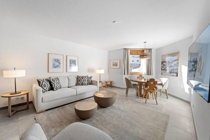 60 M² Ferienwohnung ∙ 1 Schlafzimmer ∙ 4 Gäste - Sankt Moritz