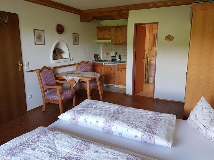 22 M² Hotel ∙ 1 Schlafzimmer ∙ 2 Gäste - Bad Kohlgrub