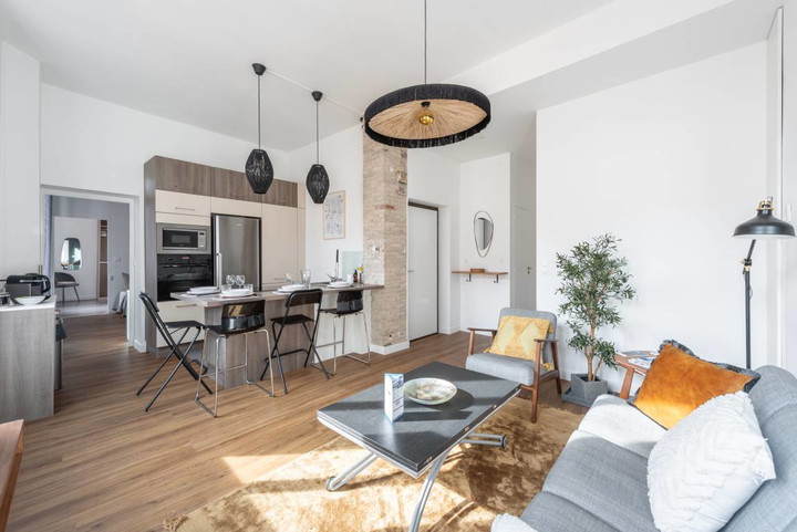 63 M² Apartamento ∙ 2 Habitaciones ∙ 4 Huéspedes - Lyon
