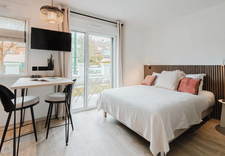 18 M² Aparthotel ∙ 1 Schlafzimmer ∙ 2 Gäste - Annecy