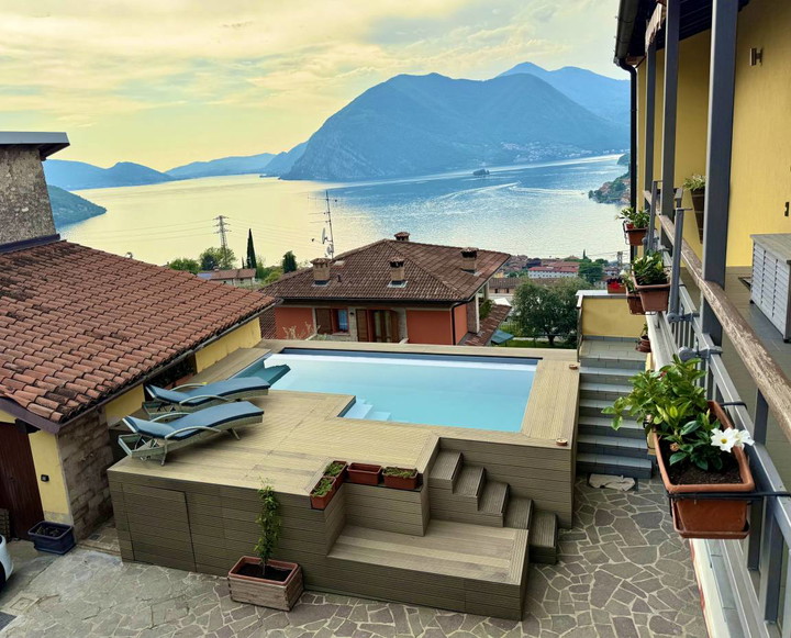 90 M² Appartamento Vacanza ∙ 1 Camera Da Letto ∙ 4 Ospiti - Iseo
