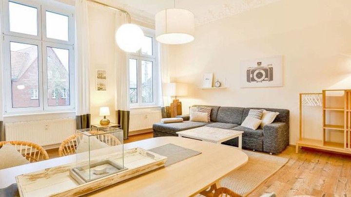 60 M² Ferienwohnung ∙ 1 Schlafzimmer ∙ 4 Gäste - Stralsund