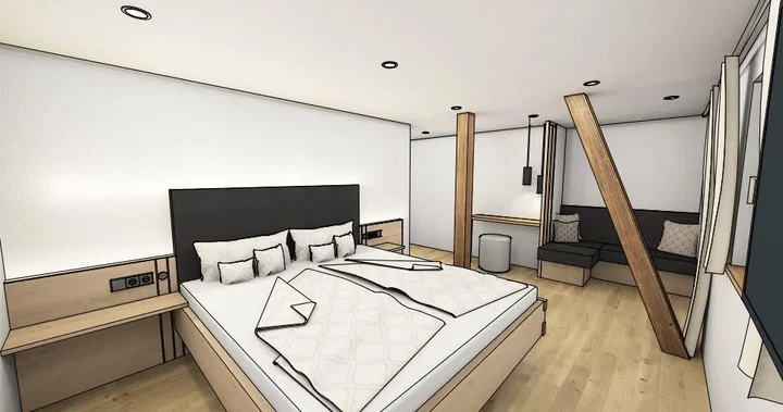 35 M² Hotel ∙ 1 Schlafzimmer ∙ 2 Gäste - Oberstdorf