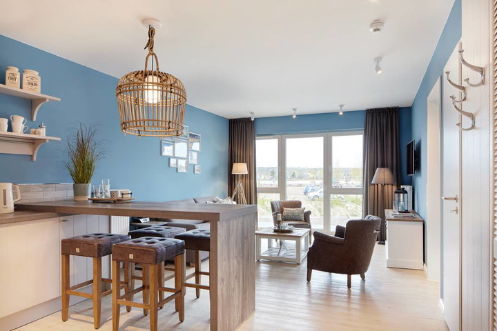 57 M² Ferienwohnung ∙ 1 Schlafzimmer ∙ 4 Gäste - Heiligenhafen