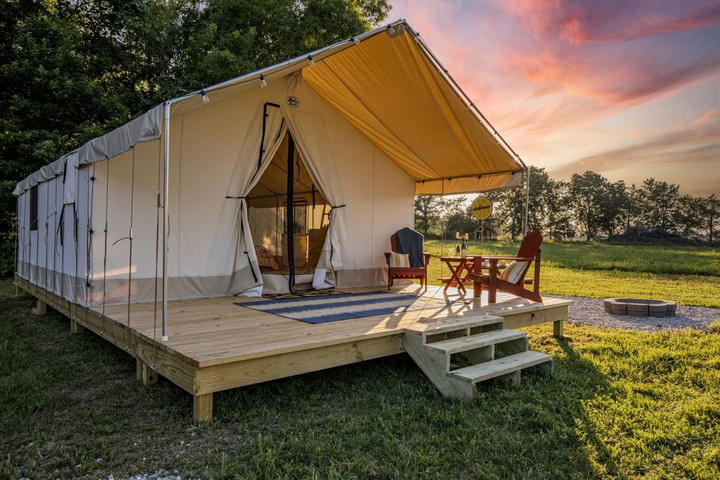 Camping-unterkunft ∙ 1 Schlafzimmer ∙ 4 Gäste - Table Rock Lake