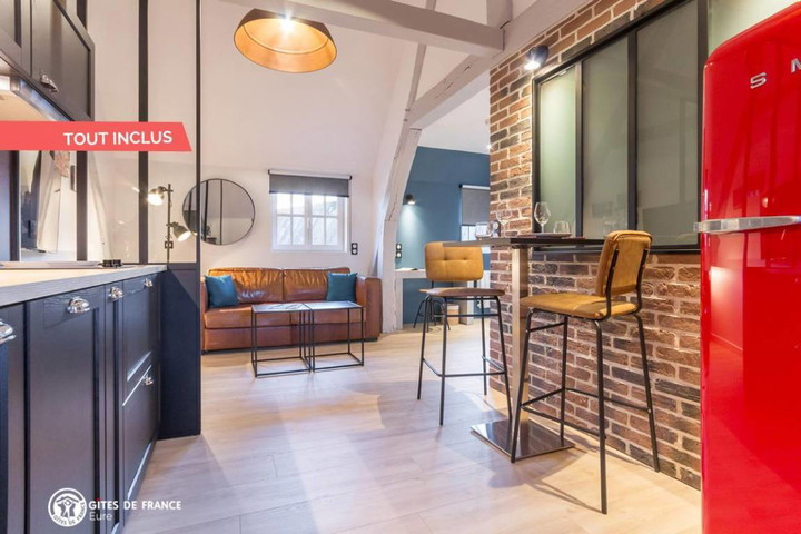 25 M² Gîte ∙ 1 Chambre ∙ 2 Personnes - Eure