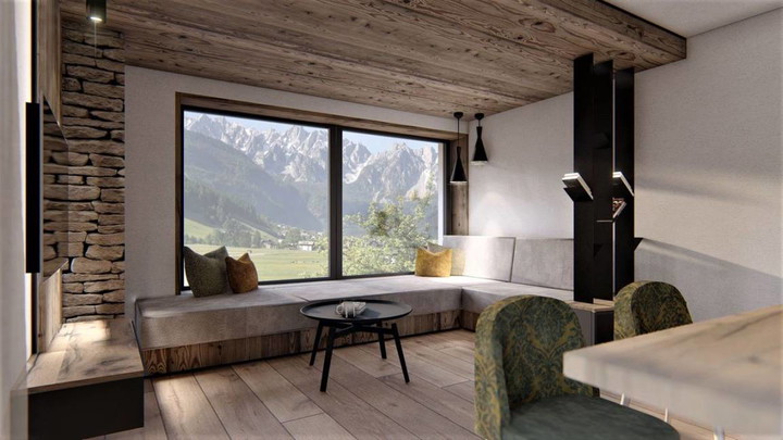 76 M² Appartement ∙ 2 Slaapkamers ∙ 4 Gasten - Gosau