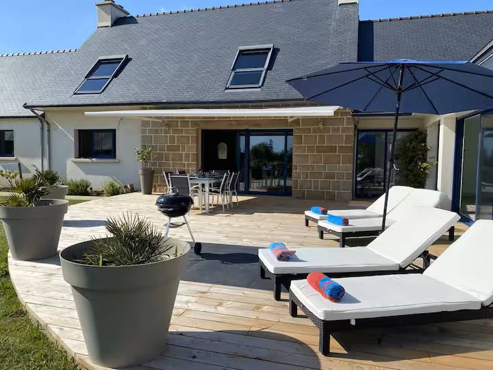 190 M² Gîte ∙ 4 Chambres ∙ 8 Personnes - Quimperlé