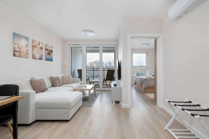 40 M² Ferienwohnung ∙ 1 Schlafzimmer ∙ 4 Gäste - Mielno