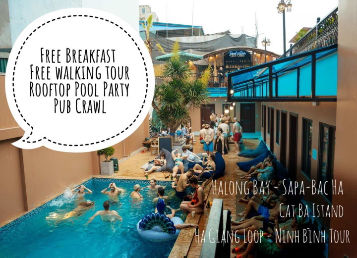 The One Hostel & Rooftop Pool Hanoi - Hanoi