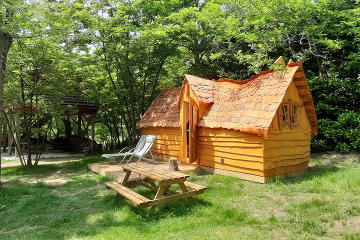 Cabane Enchantée 4 Personnes - Ardèche