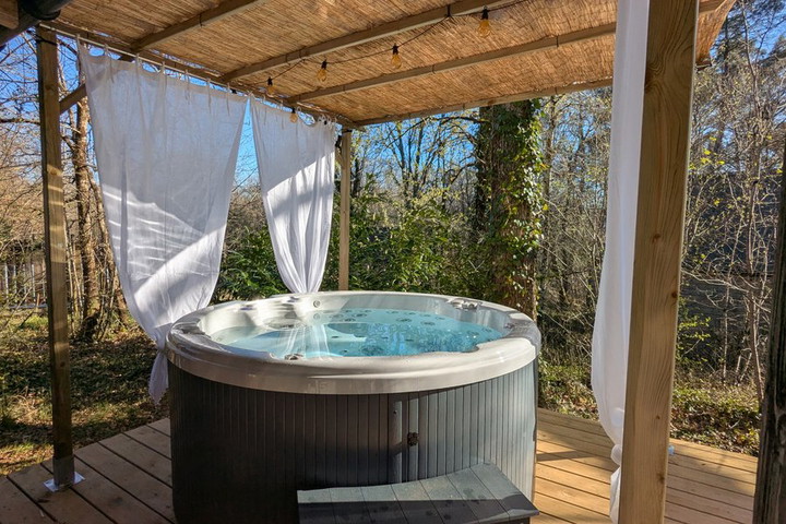 Chalet Grand Chêne Avec Spa Privatif - Dordogne