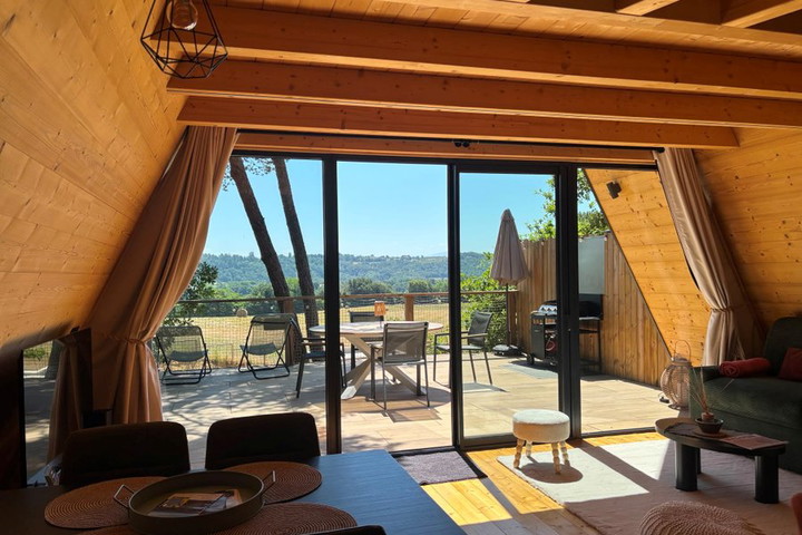 Chalet Vercoréa Spa Privatif, Domaine Collinéa En Drôme Des Collines - Drôme