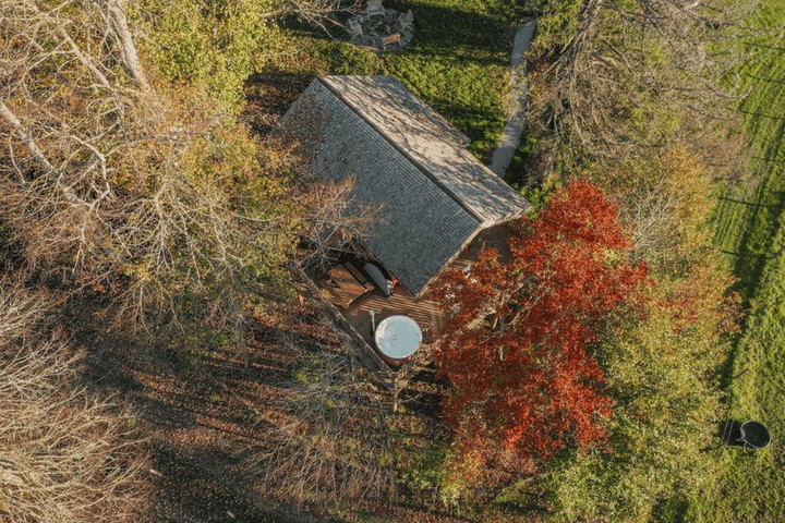 Cabanon Perché à Château De Memanat - Creuse