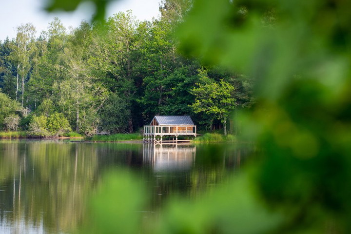 Cabane Sur L'eau Aigrette - Creuse